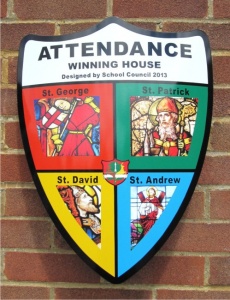 School Shield Signs - Signs 4 Schools
